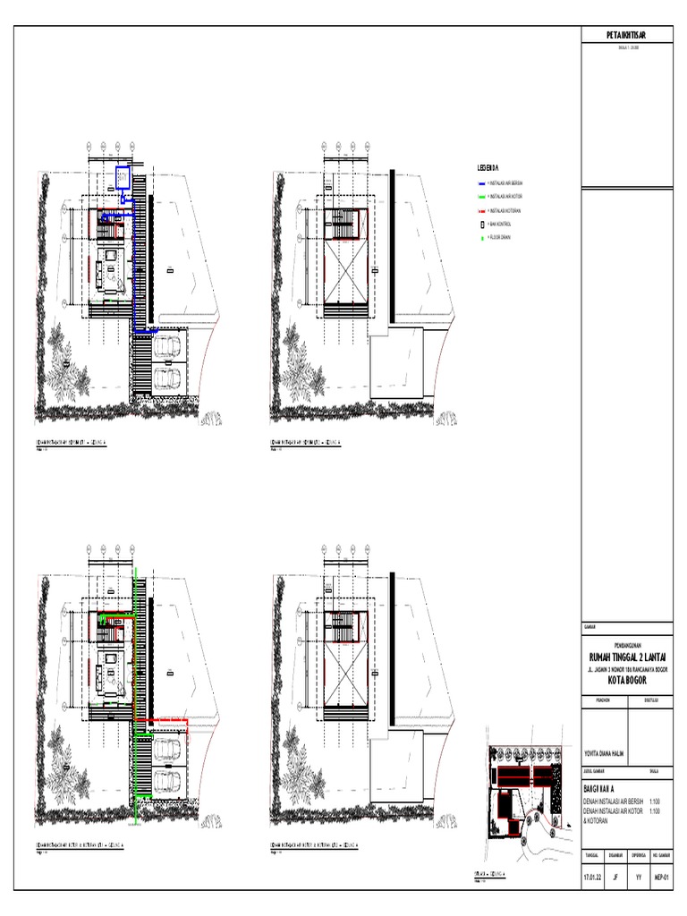 Gambar Sistem Sanitasi E-186 | PDF