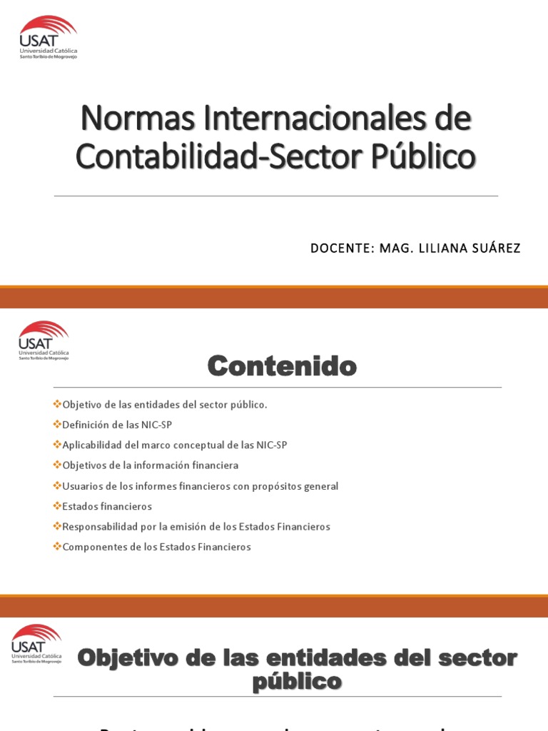Nicsp | PDF | Contabilidad | Estado financiero