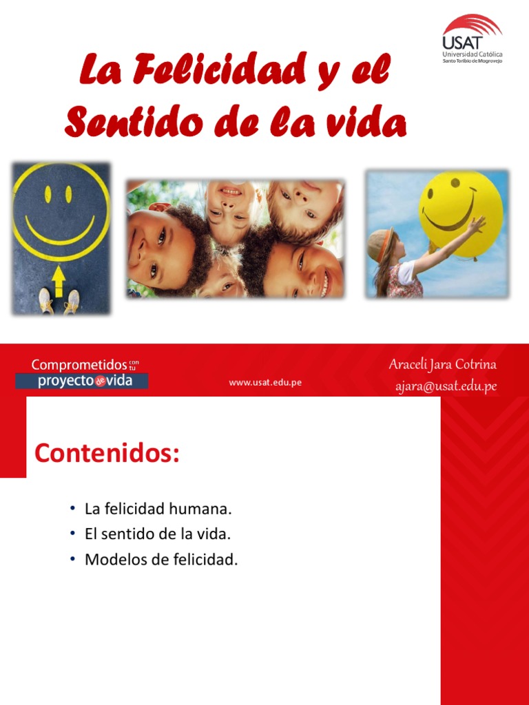 Felicidad y Sentido de la Vida | PDF | Felicidad | Placer