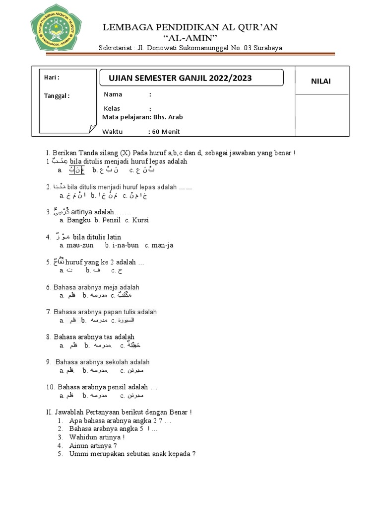 Bhs. Arab Zenith | PDF