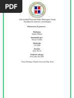 Flora Residente y Transitoria Microbiana | PDF | Las bacterias | Infección