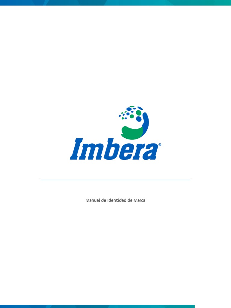 Manual de Marca Imbera Brasil | PDF | Marca | Tipografía
