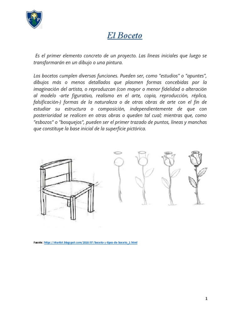 El Boceto y Croquis | PDF