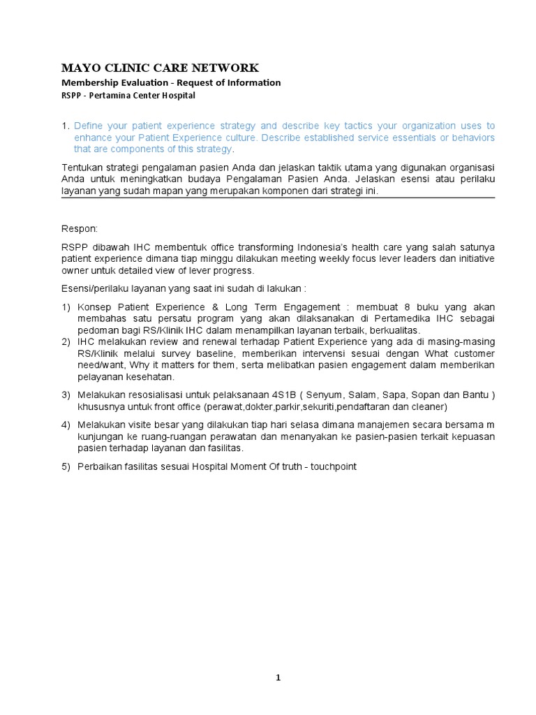 Patient Experience | PDF