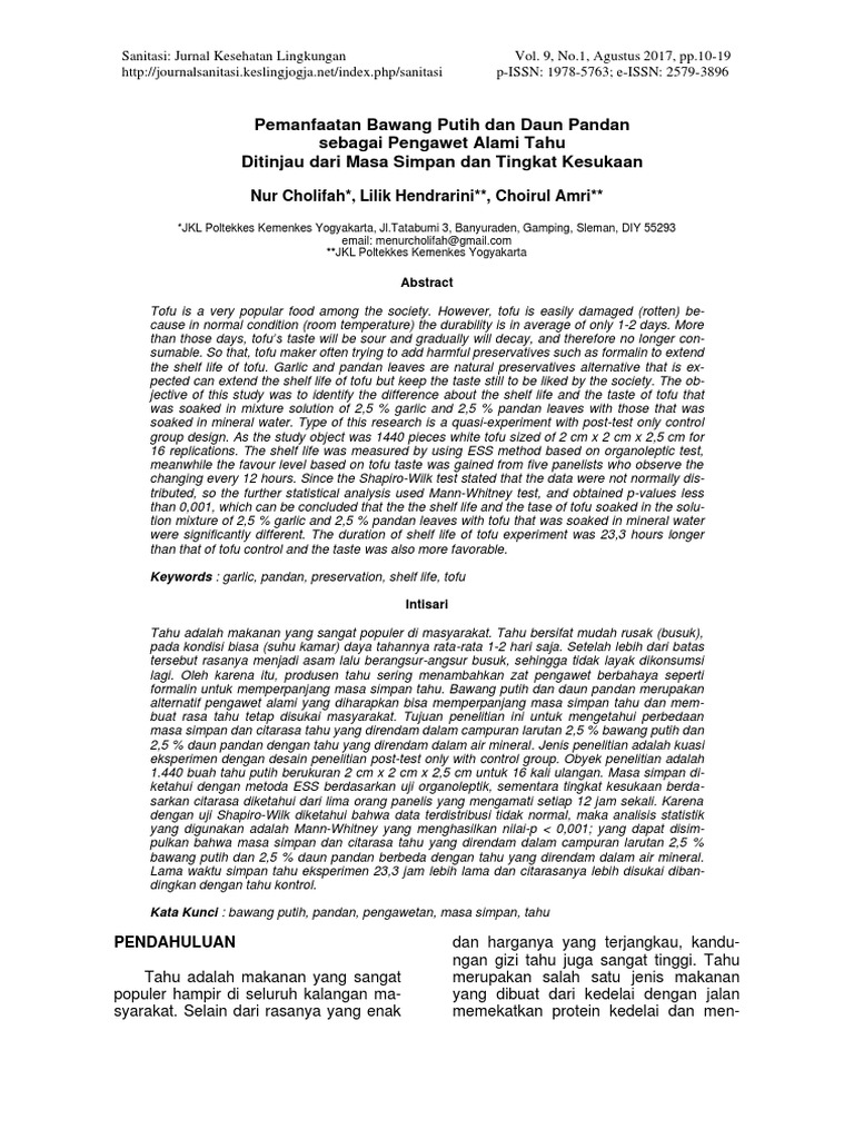 2 Nurcholifah Lilik Amri | PDF | Herbs And Spices | Vegan Cuisine