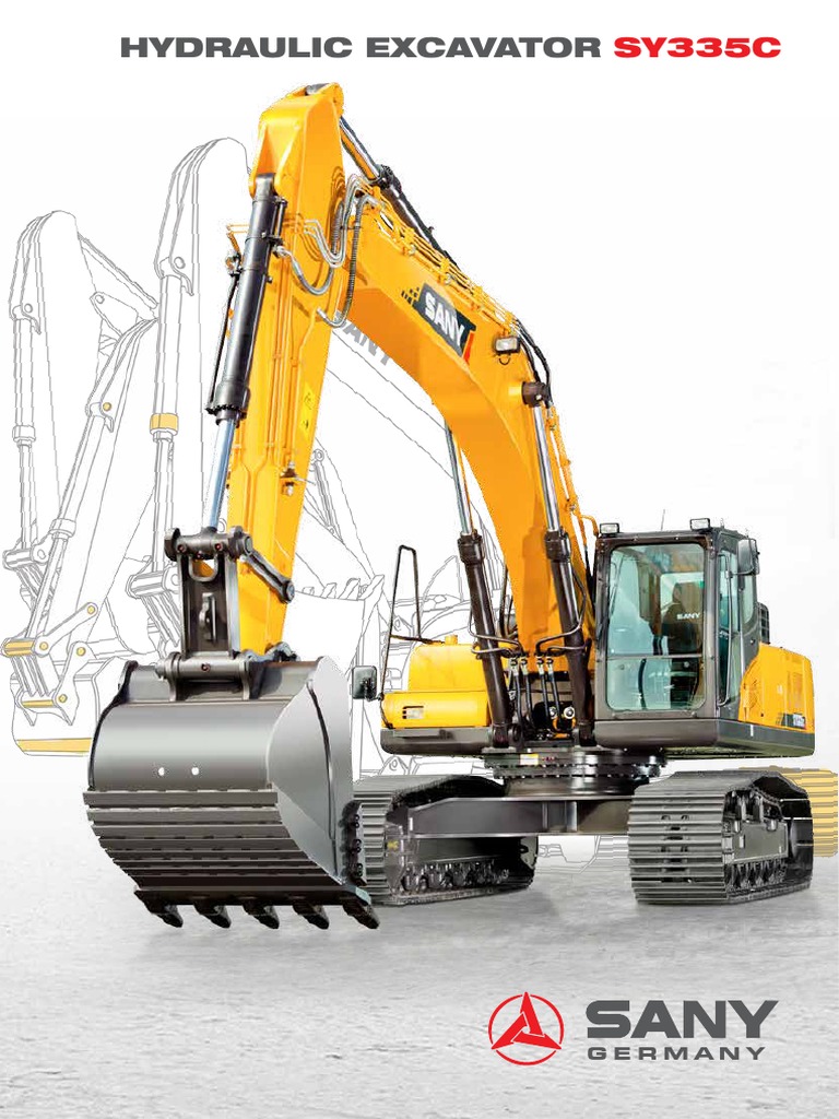 Sany Sy335c | PDF | Engines | Mechanical Engineering