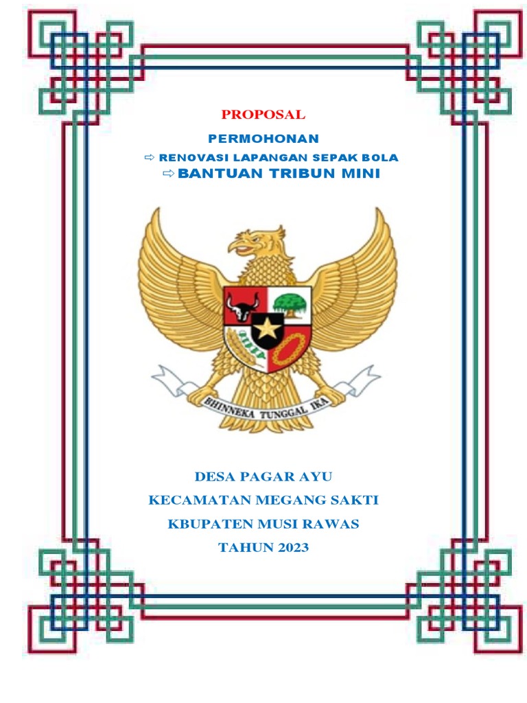 PROPOSAL Tribun Mini | PDF