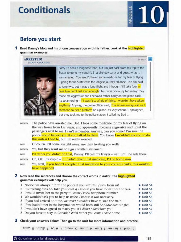 (14.07.2021) Grammar - Conditionals | PDF
