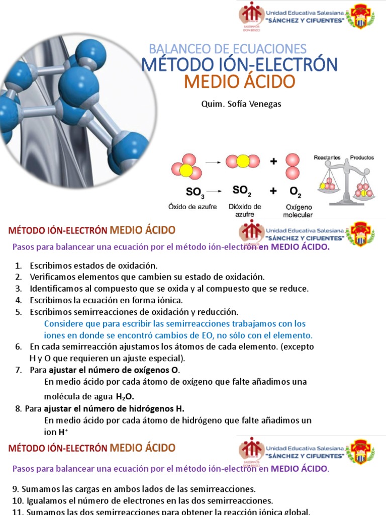 Metodo Ion Electron | PDF