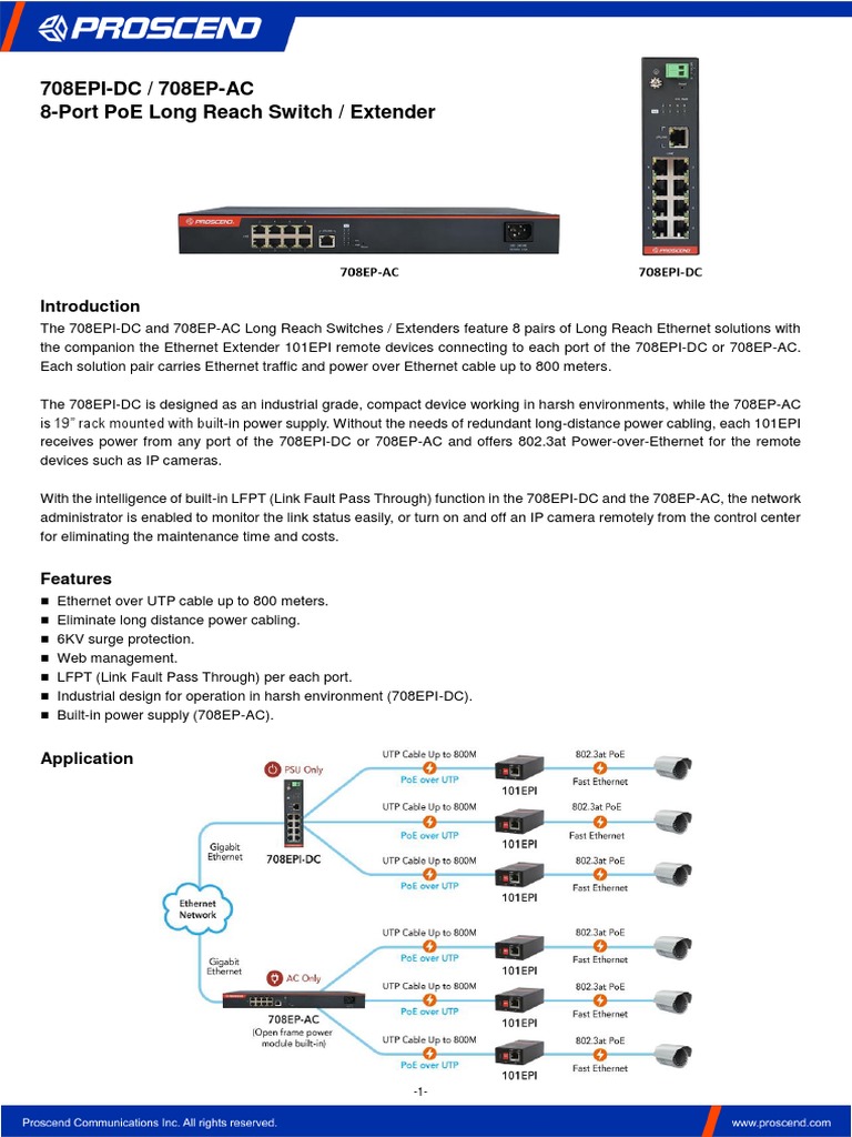 Datasheet 708E Series v1 02 20221205 | PDF | Information And ...