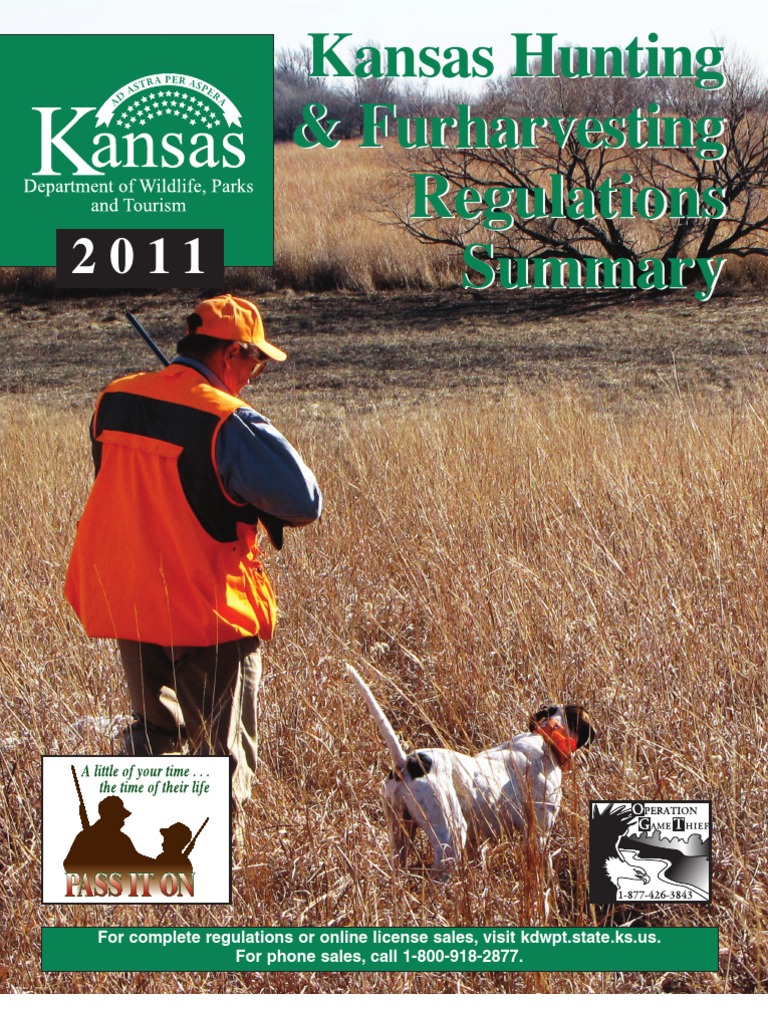 KS Hunting Regulations 11 | PDF | Hunting | Bow And Arrow