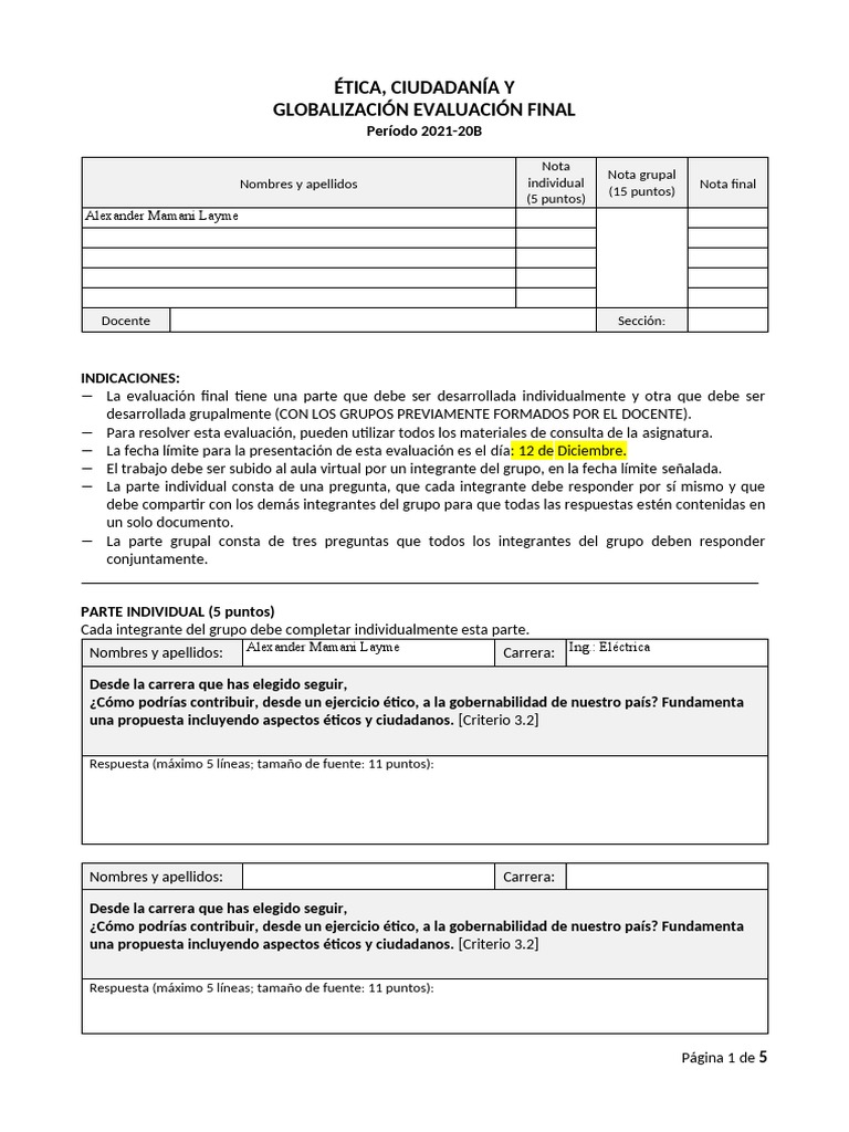 ECG EF 2021-20 - EVA FINAL - Tagged | PDF | Ideologías | Globalización