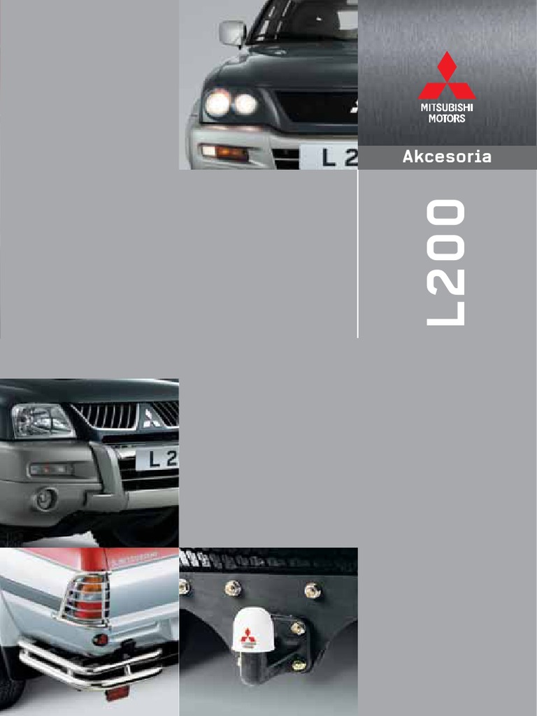 l200 Akcesoria | PDF