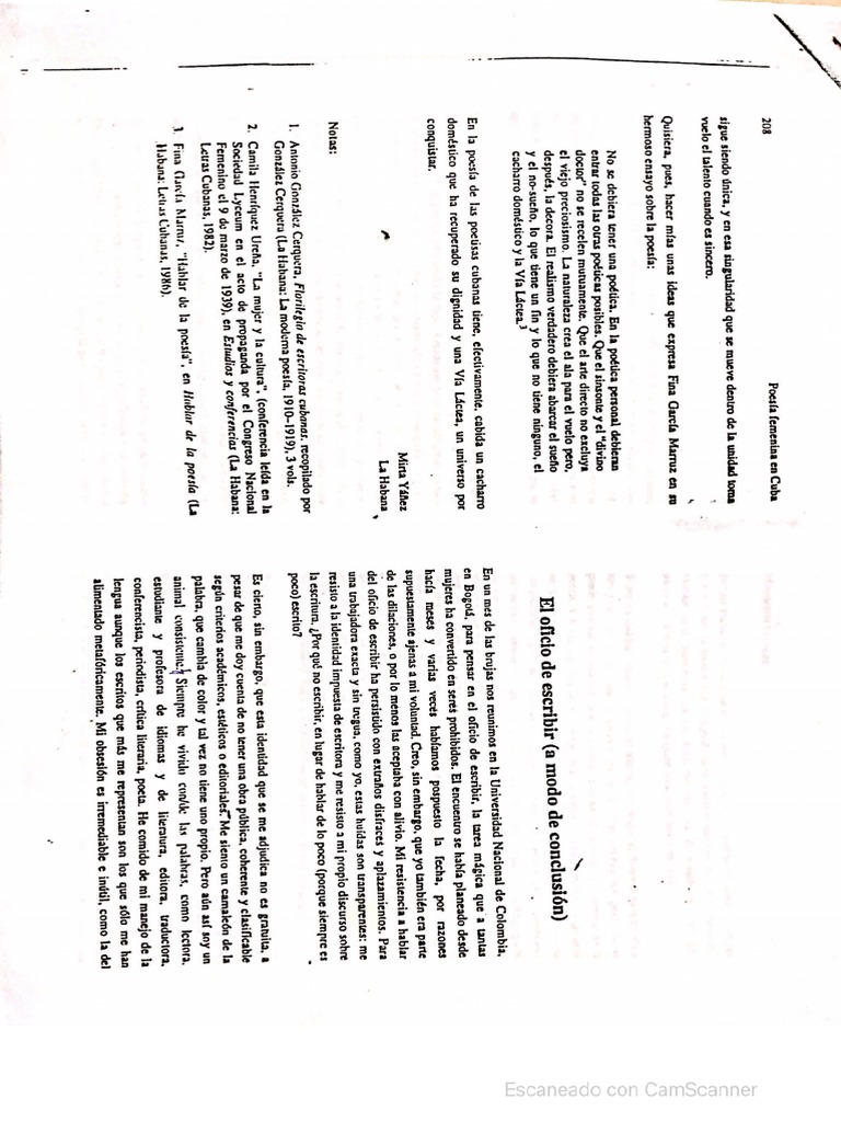 El Oficio de Escribir | PDF