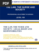 Types of Torts in Nursing Explained | PDF | Tort | Negligence