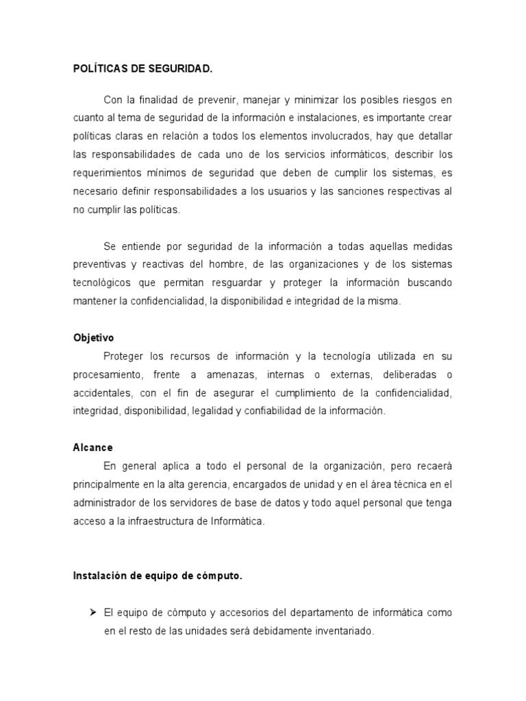 Plan BCP y DRP | PDF | La seguridad informática | Seguridad