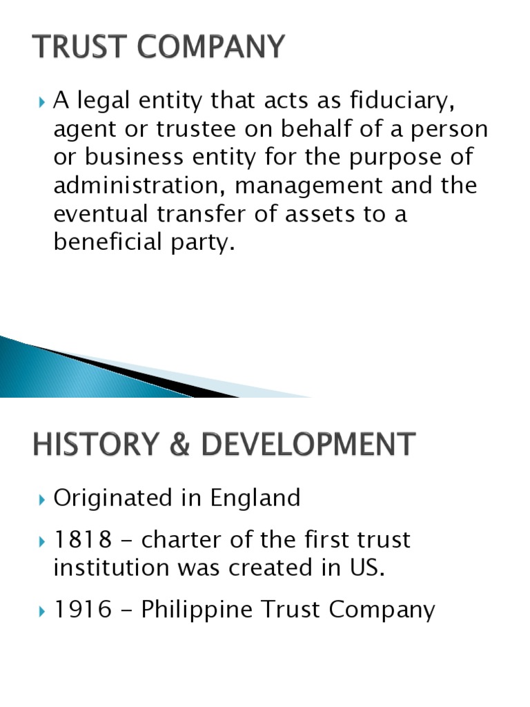 HIstory of Trust | PDF