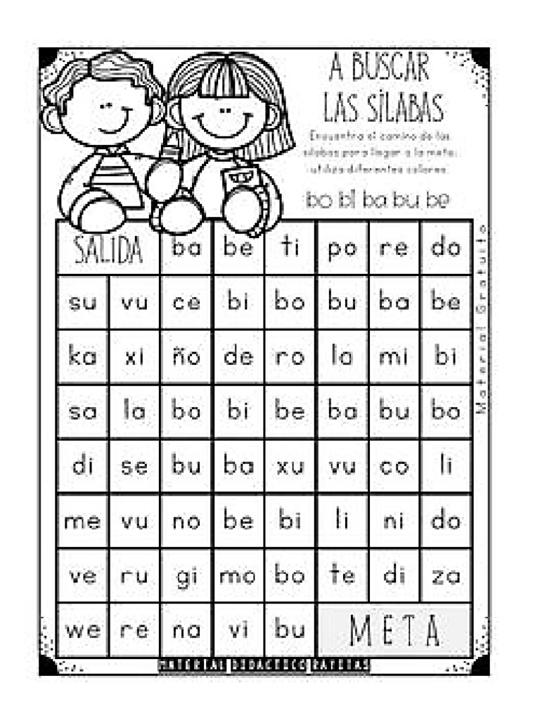 Material Impreso Letra BB | PDF