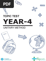 Year 4 Maths Test - Word Problems Mixed Operations - Answers | PDF ...