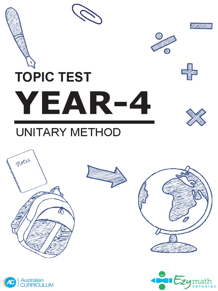 Year 4 Maths Test - Unitary Method - Questions | PDF | Transport