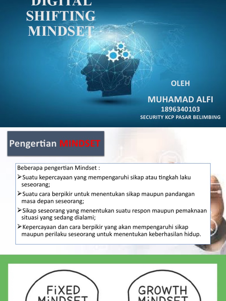 Mengubah Mindset Menuju Era Digital | PDF