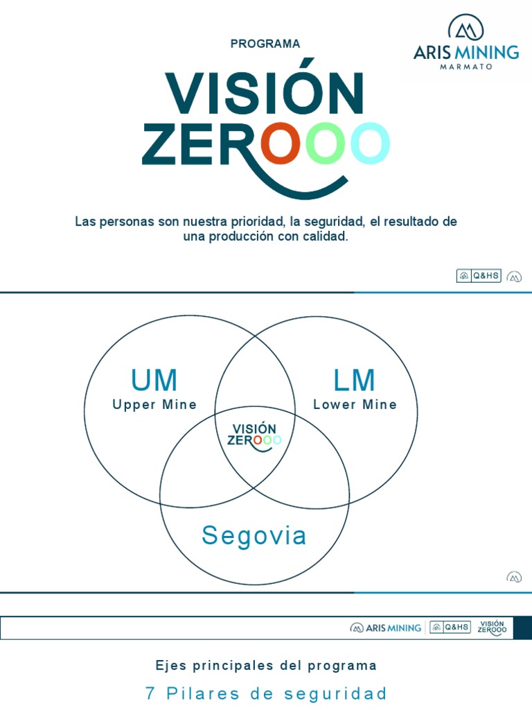 Programa Vision Zero en Seguridad Laboral | PDF