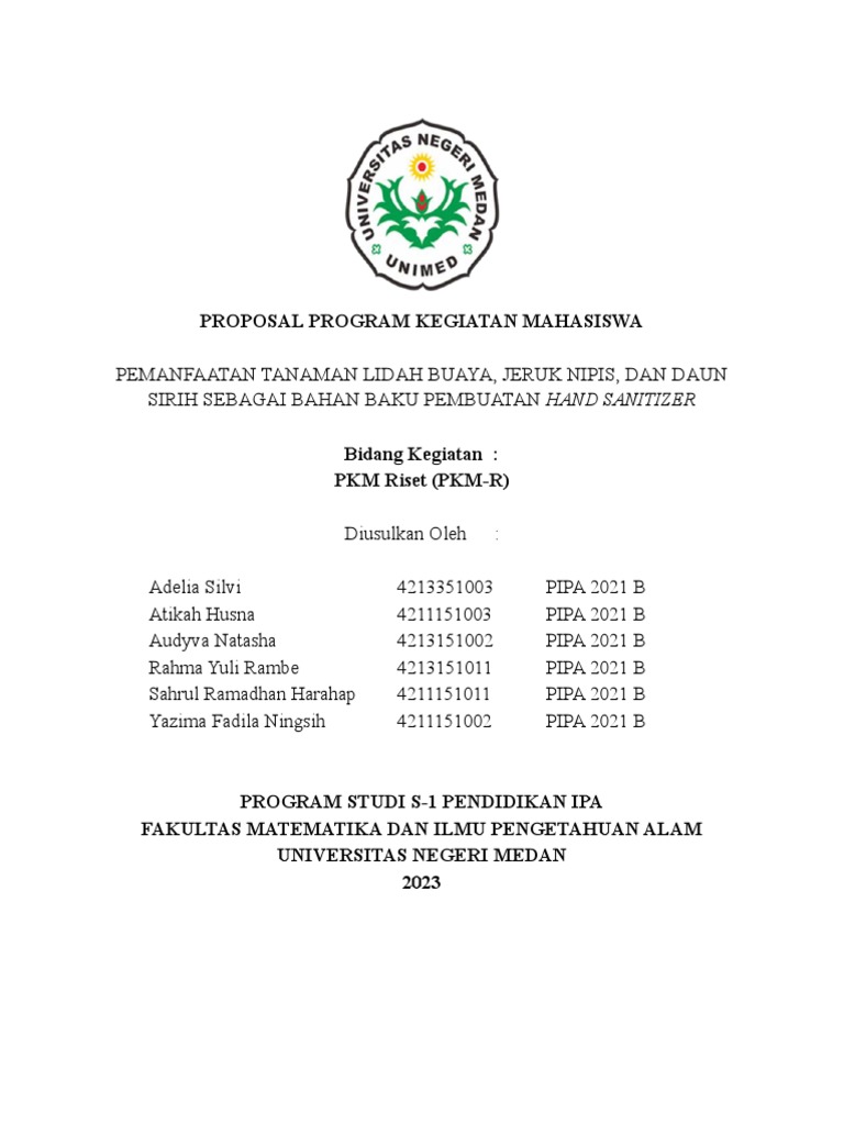 Rekayasa Ide (PKM-R) | PDF