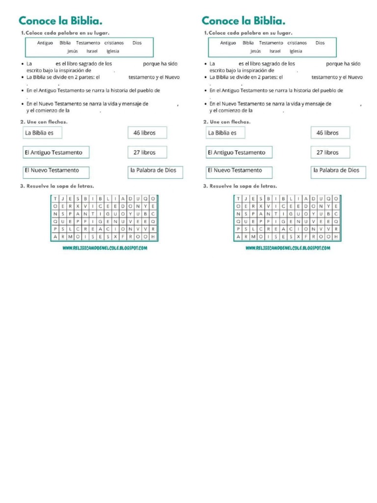 Ficha de Religión | PDF