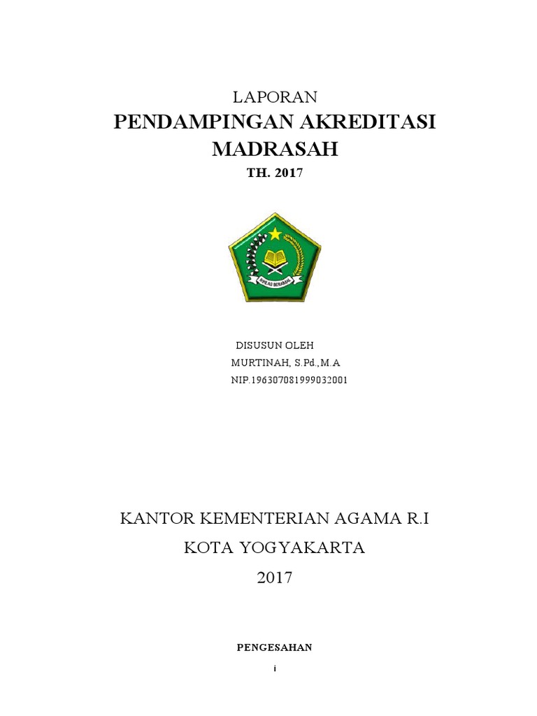 Cover, Pengsahan, KT Pgntar, DFTR Isi, OK | PDF