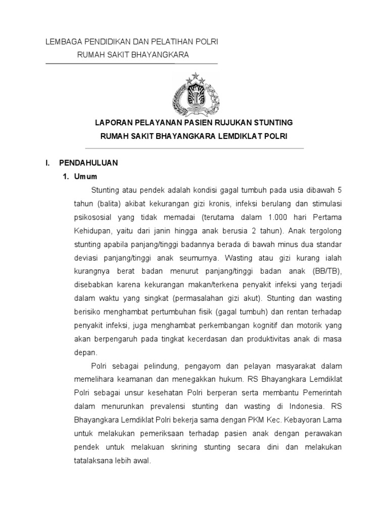 Laporan Rujukan | PDF