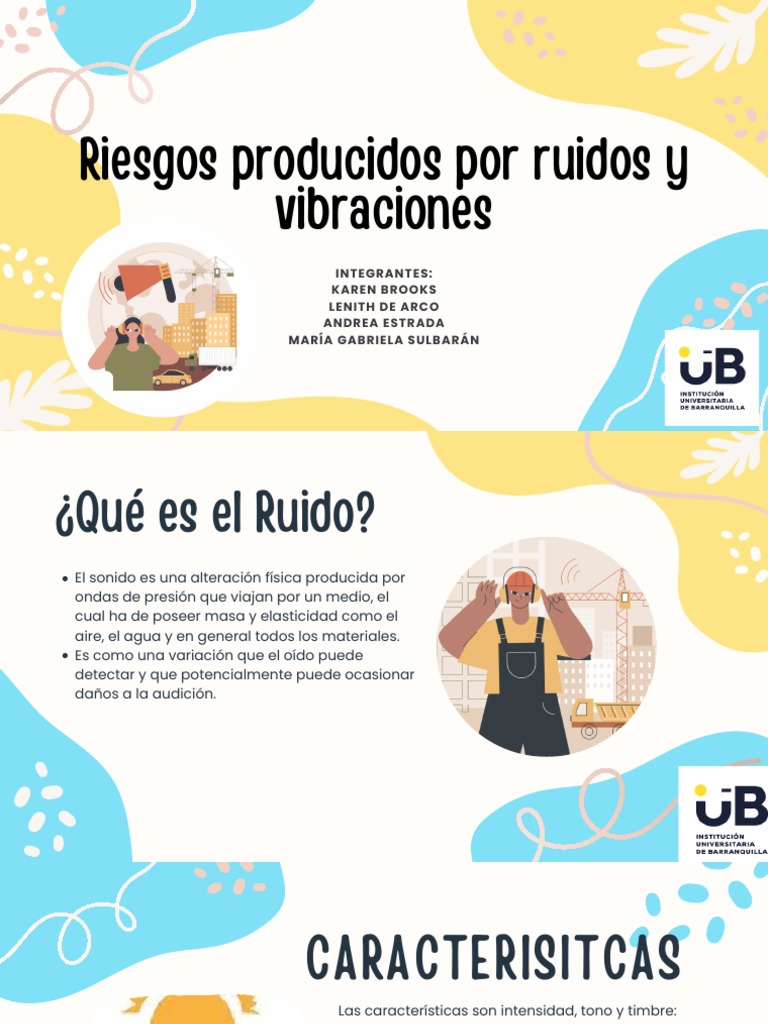 Riesgos Producidos Por Ruidos y Vibraciones | PDF | Sonido | ruido