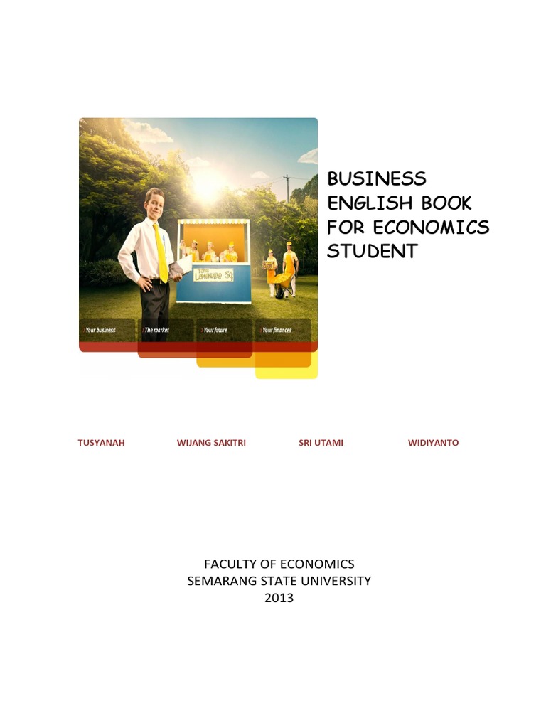 Business English Book For Economics Student: Faculty of Economics ...