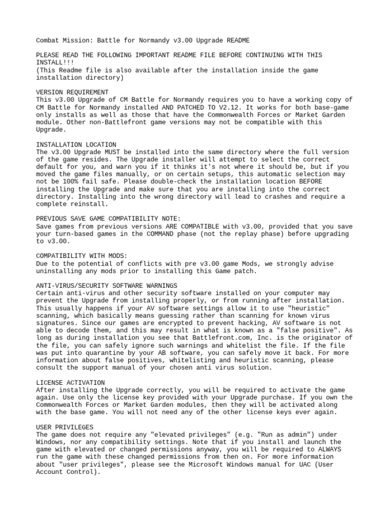 CMBN ReadMe v300 | PDF | Microsoft Windows | Computer Virus