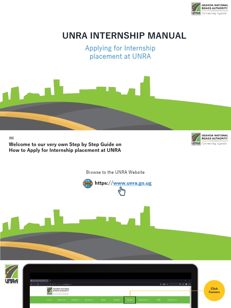 UNRA Internship Guide | PDF