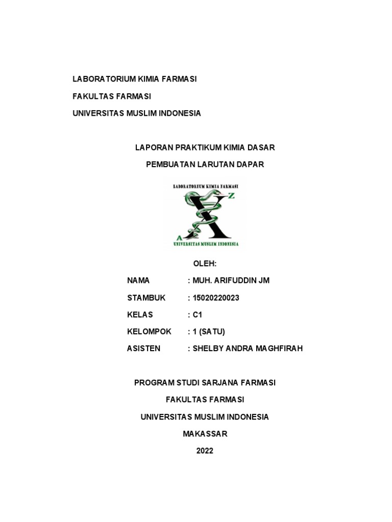 Laporan Kimdas | PDF