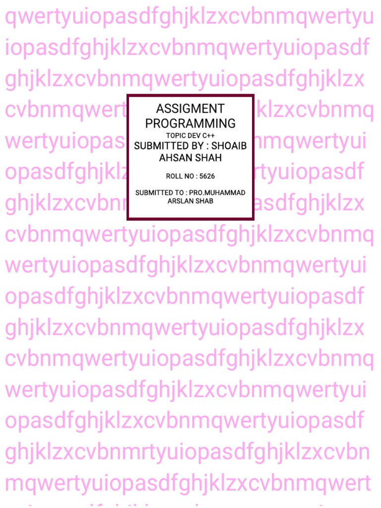 Compress 50 Assigment Programming Pdf 