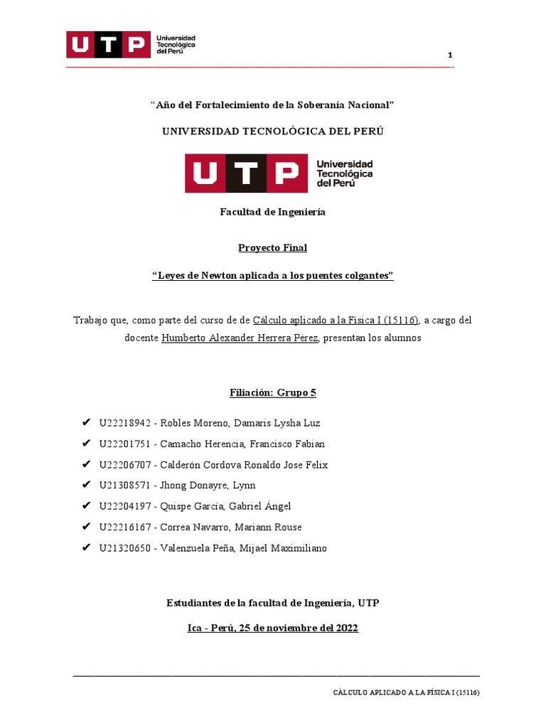 Proyecto Final de CAF | PDF | Fuerza | Esfuerzo cortante