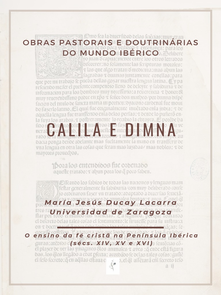 Ensaio Sobre Calila e Dimna | PDF | Maria, mãe de Jesus | Sabedoria