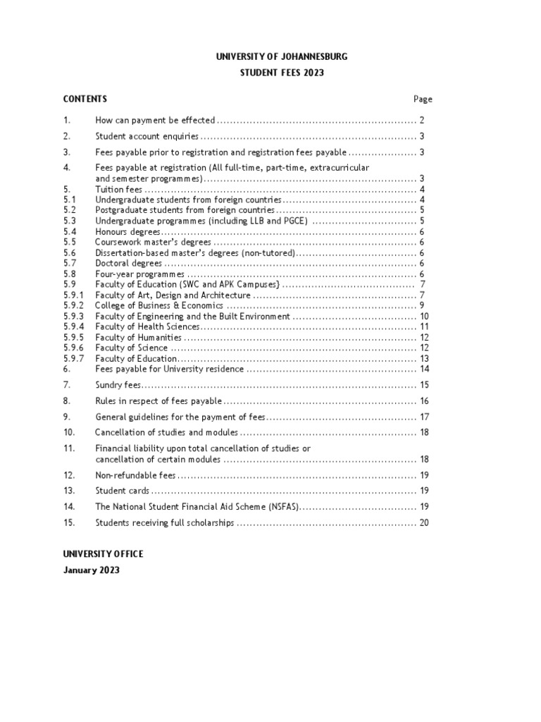 2023 Fee Booklet Edited 1 | PDF | Banks | Cheque