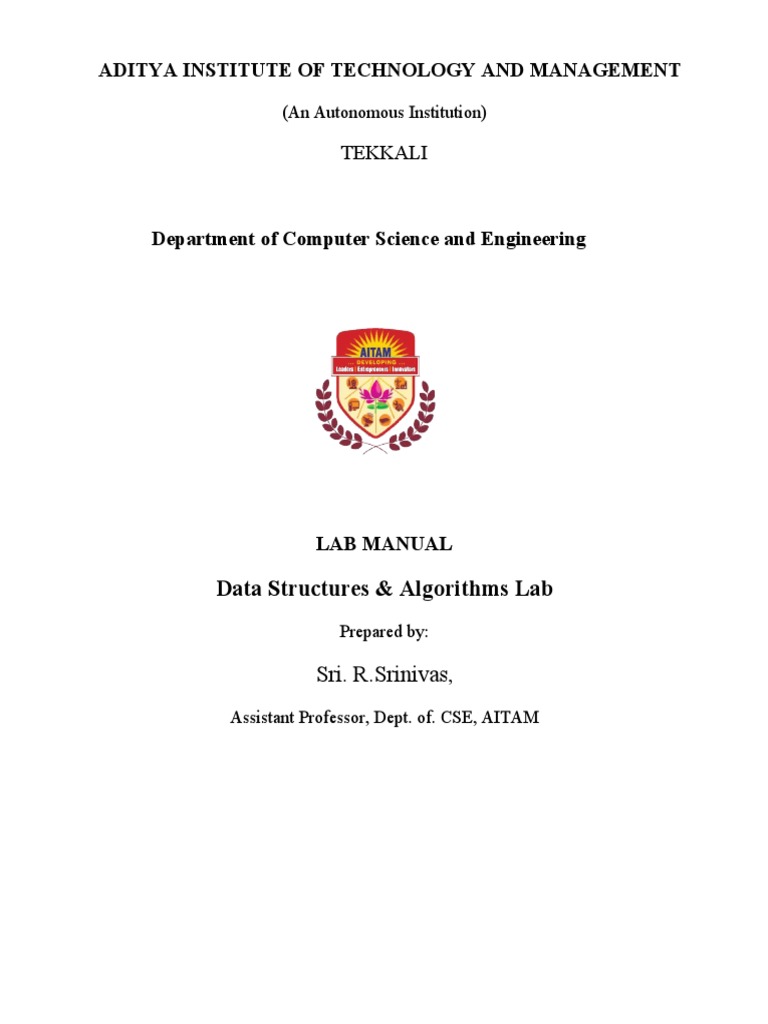 Aditya Institute of Technology and Management: Tekkali | PDF ...