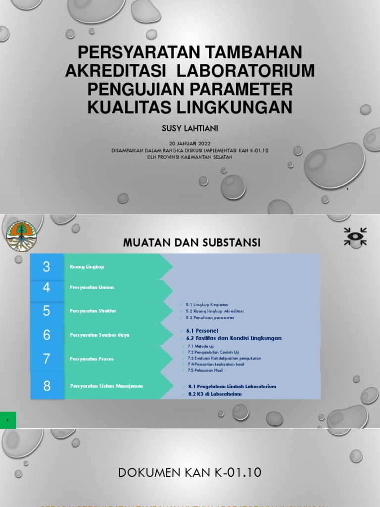 Sosialisasi KAN K-01.10 Lab Ling 20 Jan 2022 | PDF
