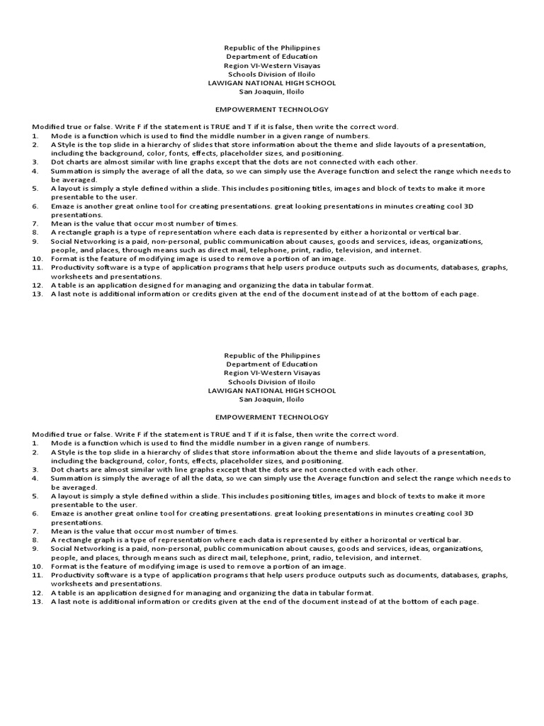 Etech Finals | PDF | Page Layout | Chart
