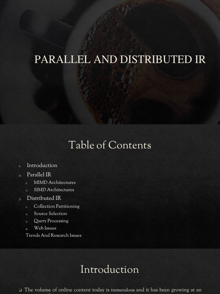 Parallel and Distributed Ir | PDF | Parallel Computing | Search Engine ... Parallel and Distributed Ir | PDF | Parallel Computing | Search Engine ...