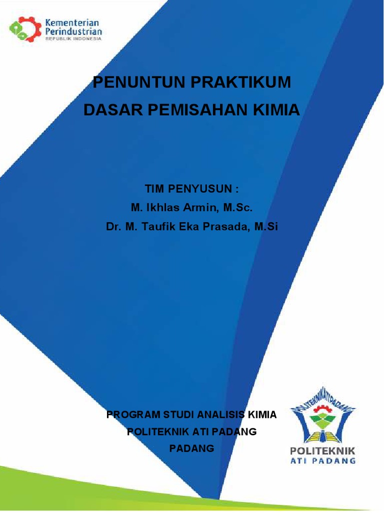 Penuntun Praktikum Dasar Pemisahan Kimia | PDF