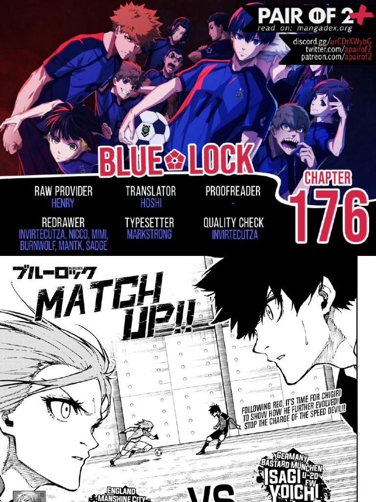 Blue Lock CH - 176 @manga - Infinite | PDF
