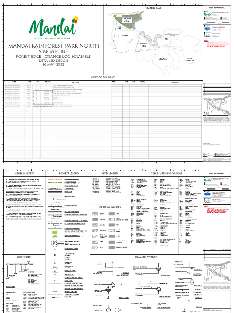Detailed Design 16 MAY 2022: Mandai Rainforest Park North Singapore | PDF