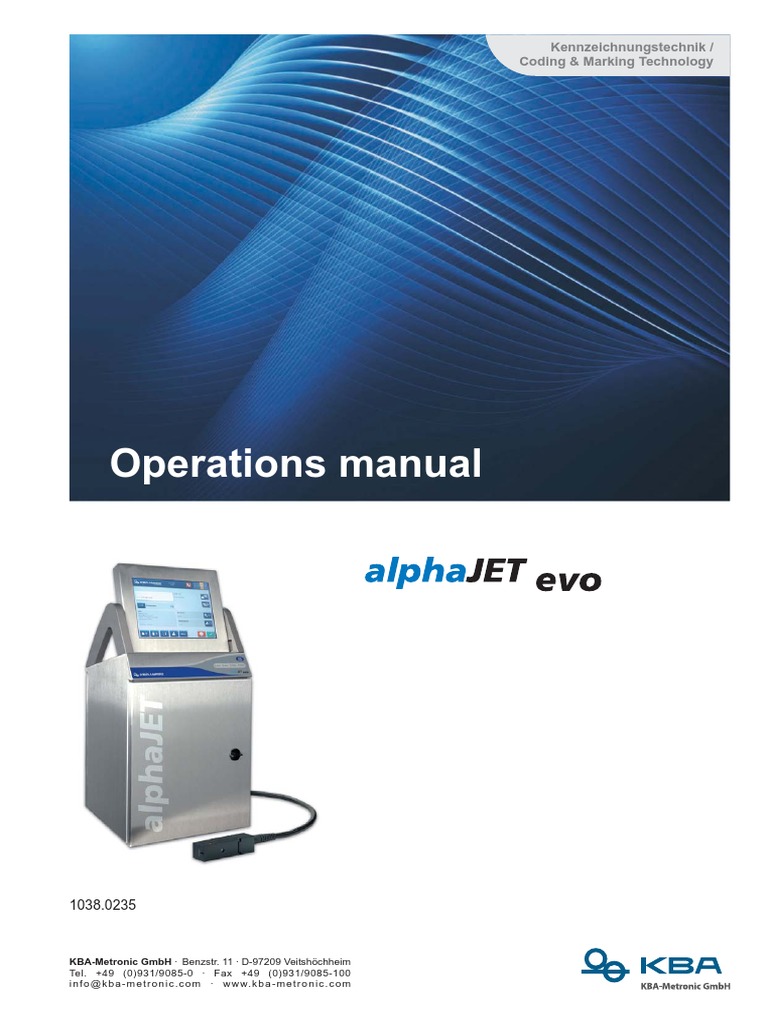 Evo Manual Complete2020 | PDF | Printer (Computing) | Alternating Current