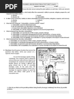 Survey Questionnaire - Disaster Awareness and Preparedness - Sti | PDF ...