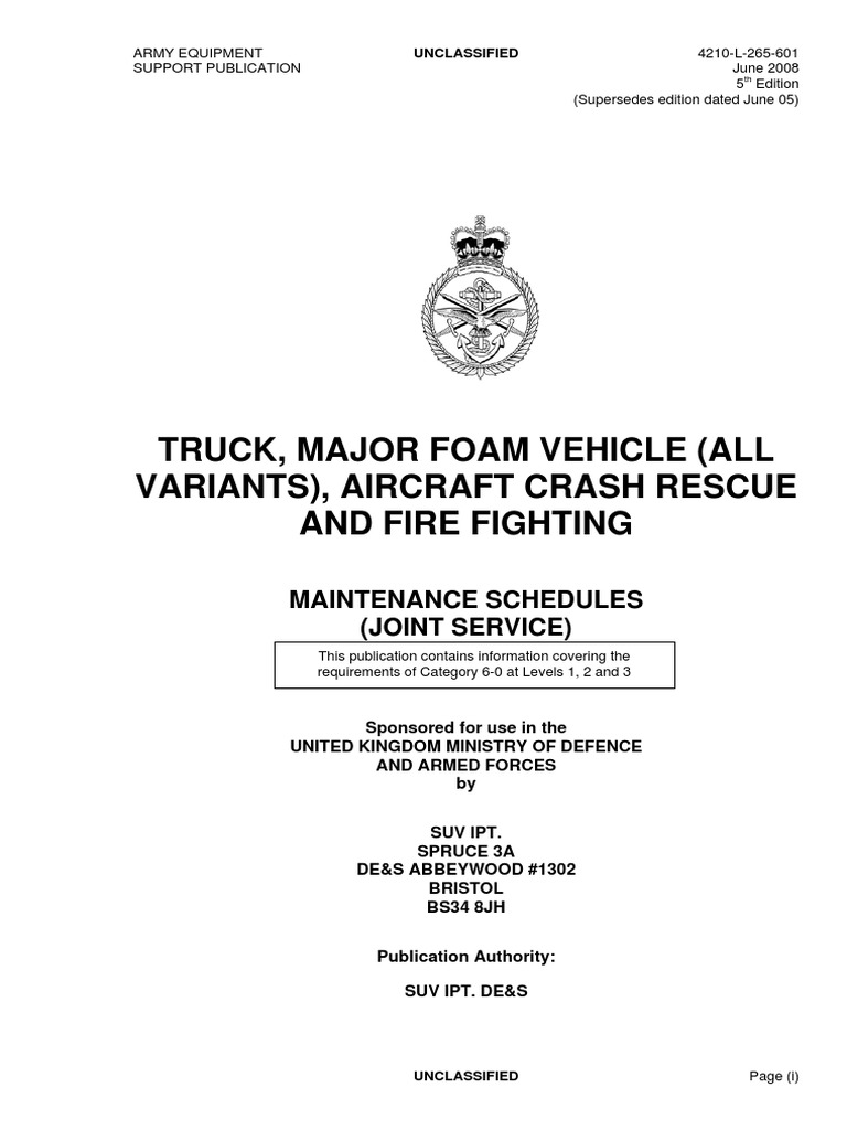 MFV 2 601 Inspection Sheet | PDF