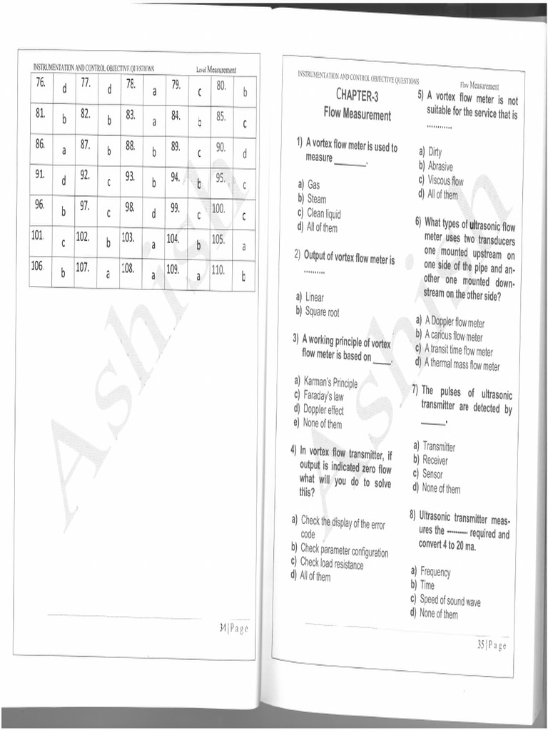 Objective Questions and Answers | PDF